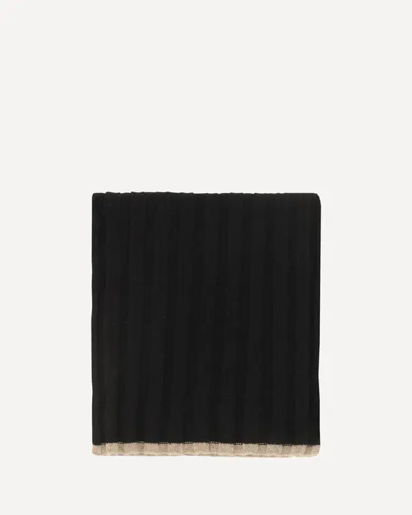 Brunello Cucinelli Cashmere Scarf - Black