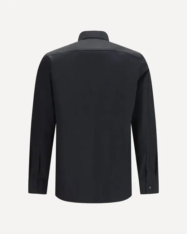 Givenchy Embroidered Poplin Shirt - Black
