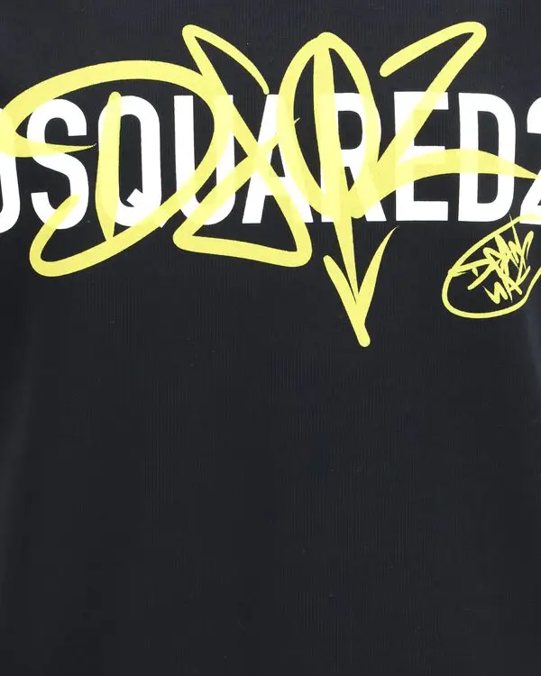Dsquared2 Cotton Printed T-shirt