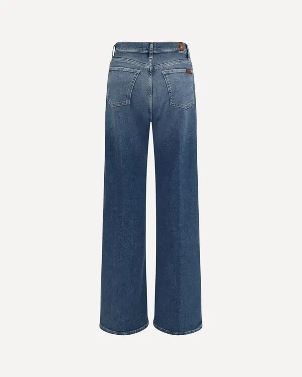 7 For All Mankind Flared Denim Jeans
