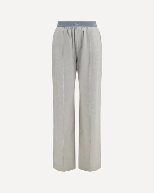 Kenzo Signature Stretch Cotton Pants - Grey