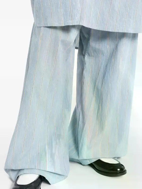 MARINA YEE Striped Drawstring Trousers