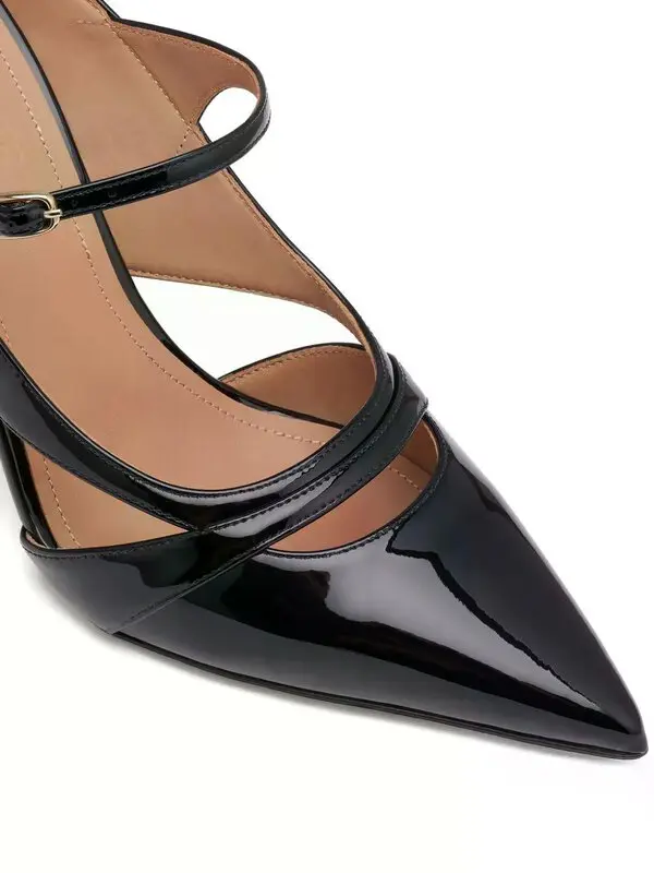 MALONE SOULIERS Patty Patent Leather Mules