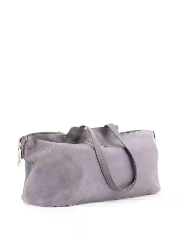 Fendi Ff Chain Nubuck Tote Bag
