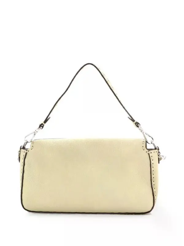 Fendi Selleria Baguette Nm Bag - Green