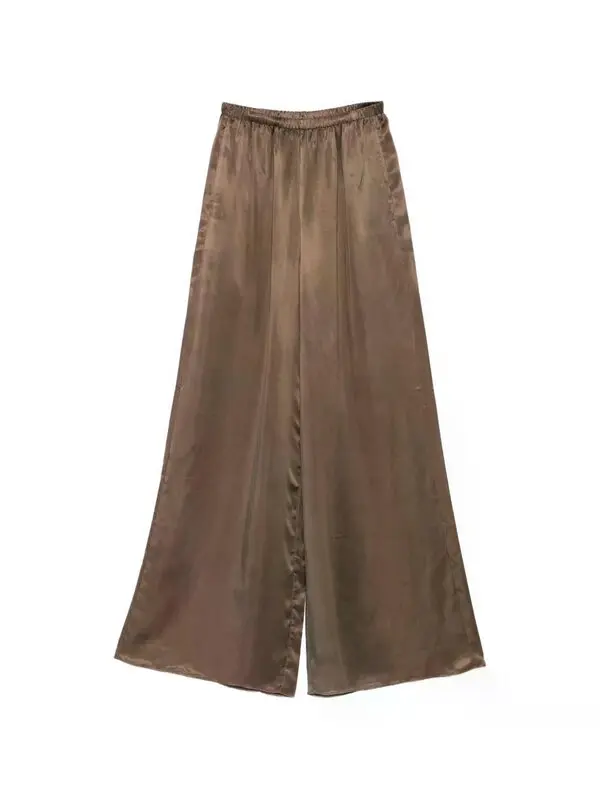 RUOHAN Satin-finish Elasticated-waist Trousers