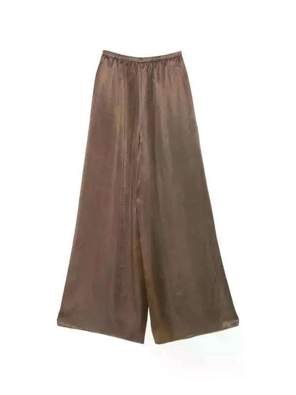 RUOHAN Satin-finish Elasticated-waist Trousers