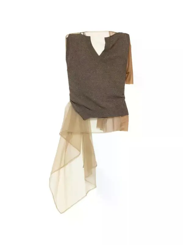 MAGLIANO Romanticone V-neck Sweater - Brown