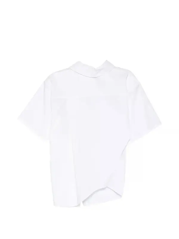 SYSTEM Asymmetric Button-up Shirt