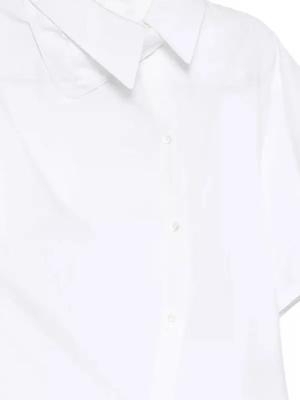 SYSTEM Asymmetric Button-up Shirt