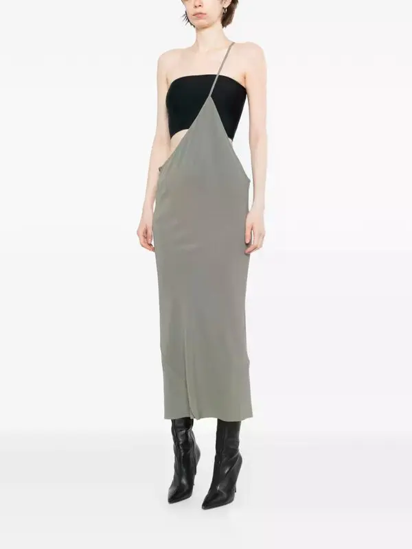 Rick Owens Asymmetric Bias-cut Dress