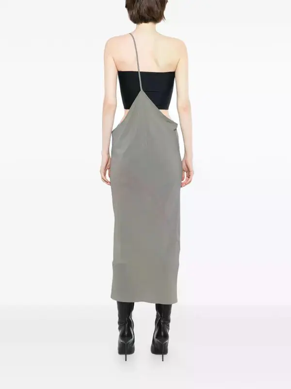 Rick Owens Asymmetric Bias-cut Dress