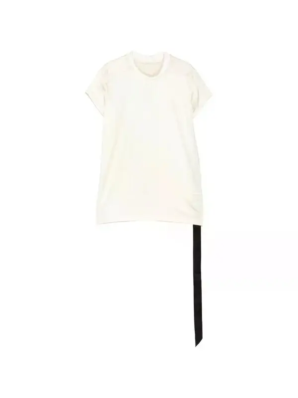 Rick Owens Level T-shirt In Cream White - Neutrals