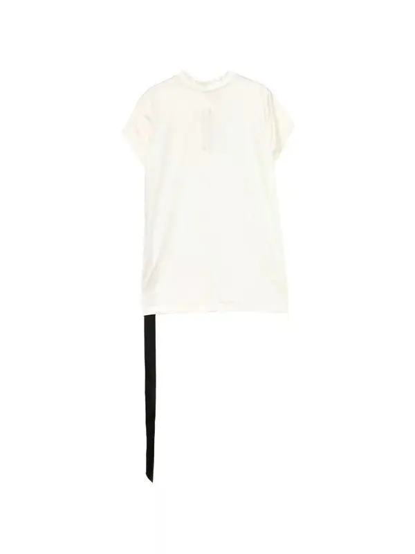 Rick Owens Level T-shirt In Cream White