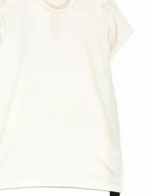 Rick Owens Level T-shirt In Cream White