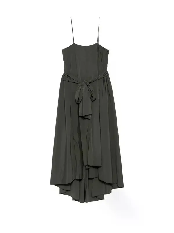 SYSTEM Asymmetric Spaghetti-strap Dress