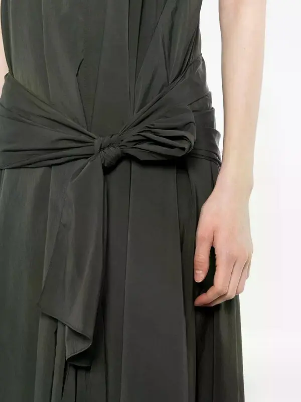 SYSTEM Asymmetric Spaghetti-strap Dress