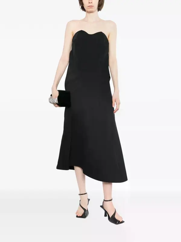 ALAINPAUL Off-the-shoulder Bustier Dress