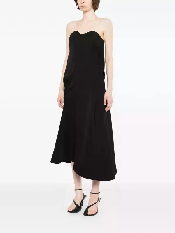 ALAINPAUL Off-the-shoulder Bustier Dress