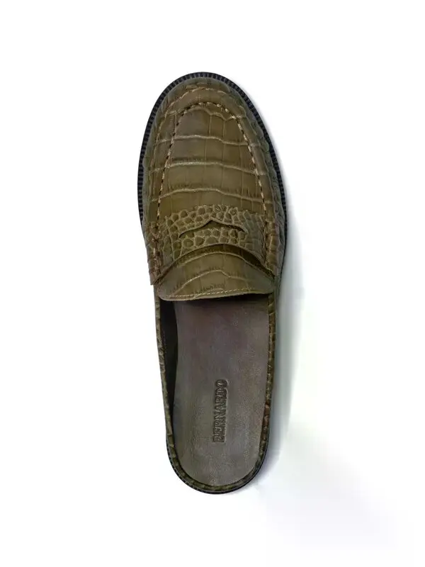 Bernardo Tilda Croc-effect Mules