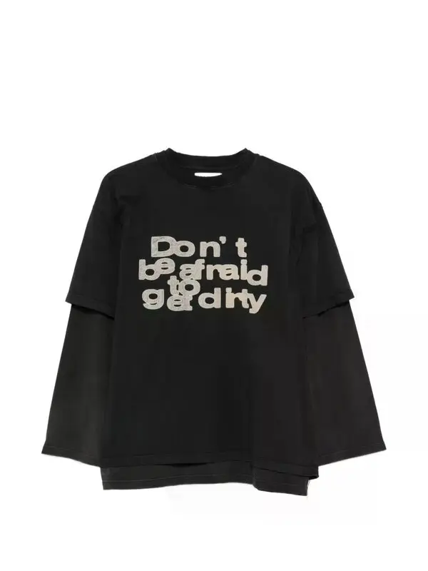 PAURA Zeno Double-layert-shirt - Black