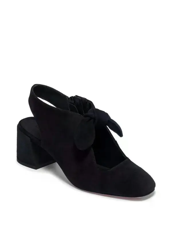 Bernardo Angelina Bow-detail Slingback Pumps