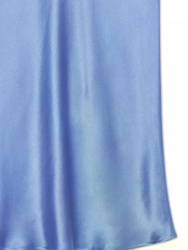 ANINE BING Bar Silk Skirt