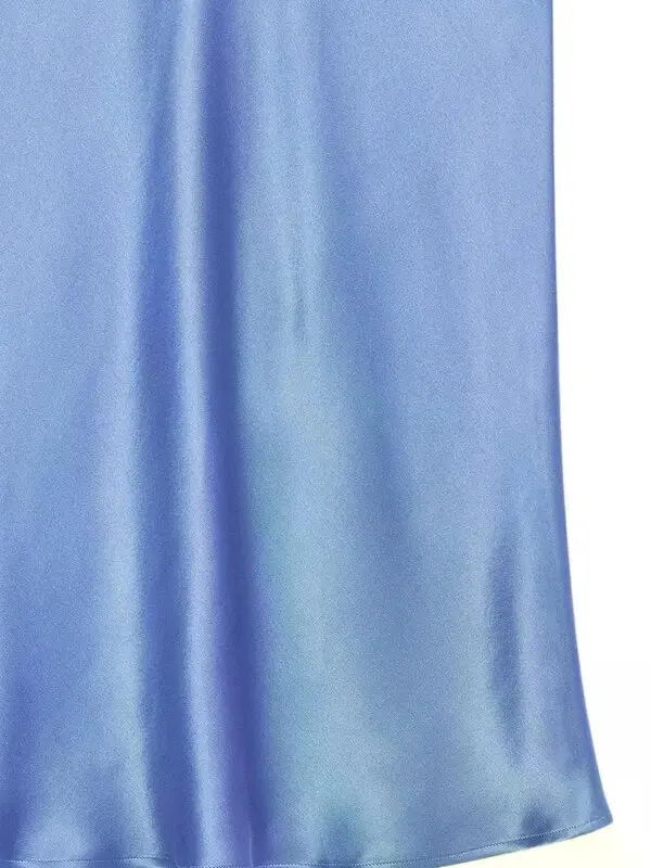 ANINE BING Bar Silk Skirt