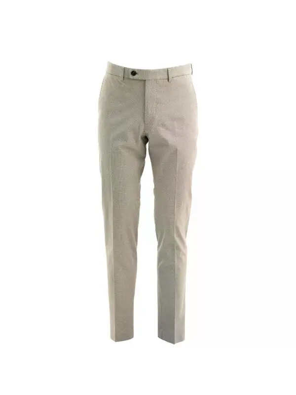 Incotex Tailored Pressed-crease Trousers - Neutrals