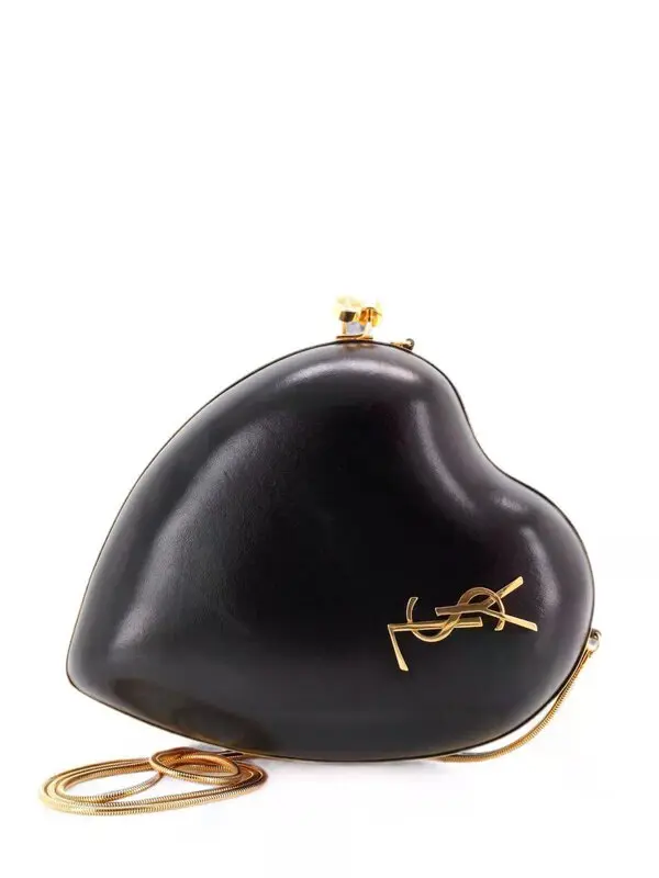 Saint Laurent Small Box Clutch Bag - Black
