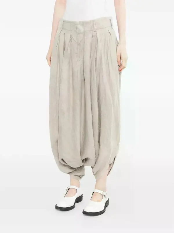 Comme Des Garçons Gathered Voluminous Trousers