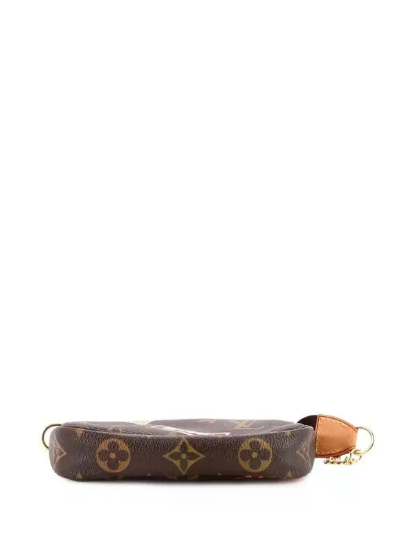 LOUIS VUITTON Monogram Canvas Pochette Accessoires Limited Edition Mini Clutch Bag