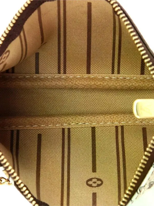 LOUIS VUITTON Monogram Canvas Pochette Accessoires Limited Edition Mini Clutch Bag