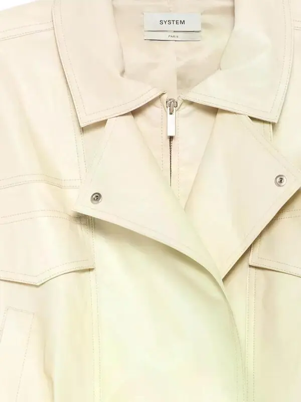 SYSTEM Coated Bomber Jacket