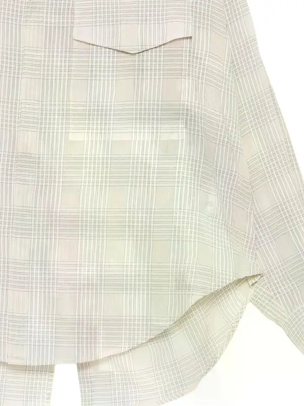 SYSTEM Transformable Checked Shirt