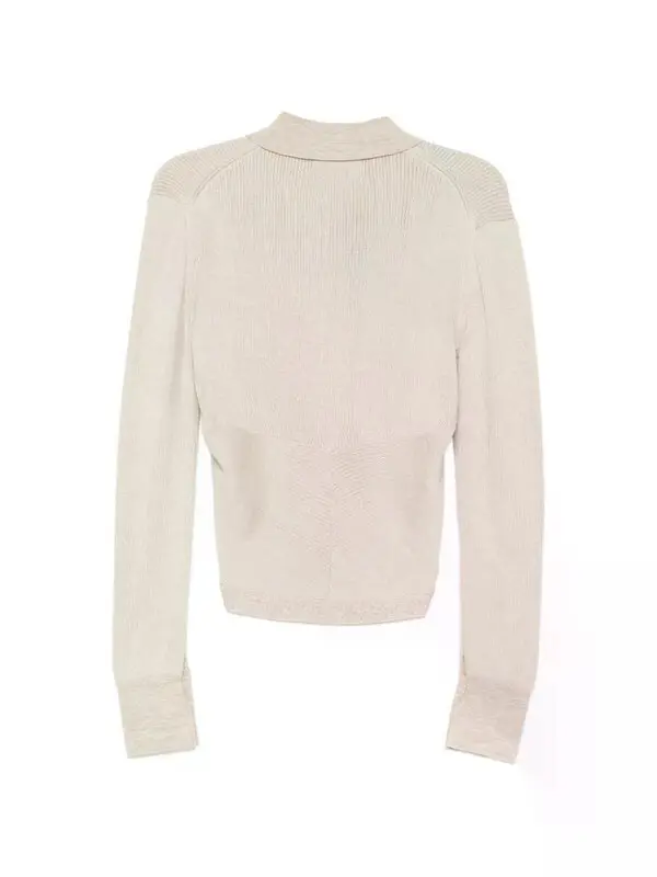 SYSTEM Curved Hem Cardigan
