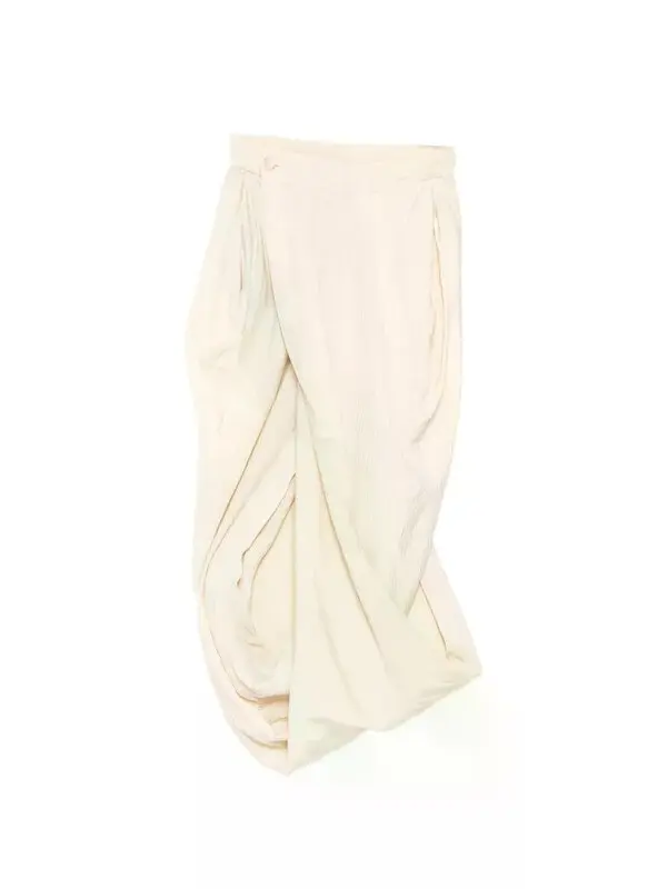 UMA WANG Gink Midi Skirt - Neutrals