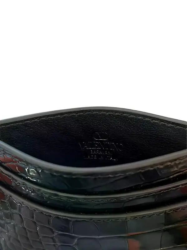 Valentino Garavani Vlogo Signature Cardholder - Black