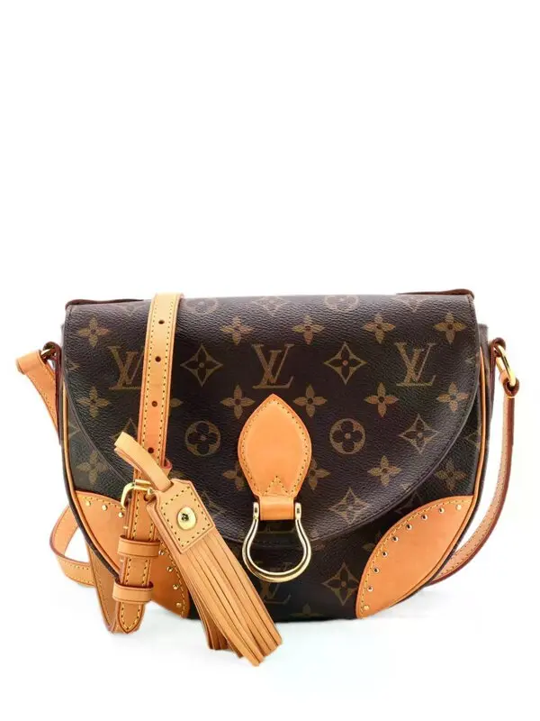 LOUIS VUITTON Saint Cloud Nm Monogram Canvas Crossbody Bag - Brown