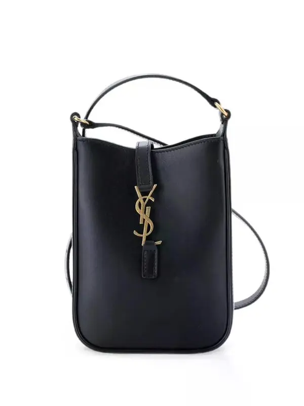 Saint Laurent Le 5 À 7 Vertical Shoulder Bag - Black