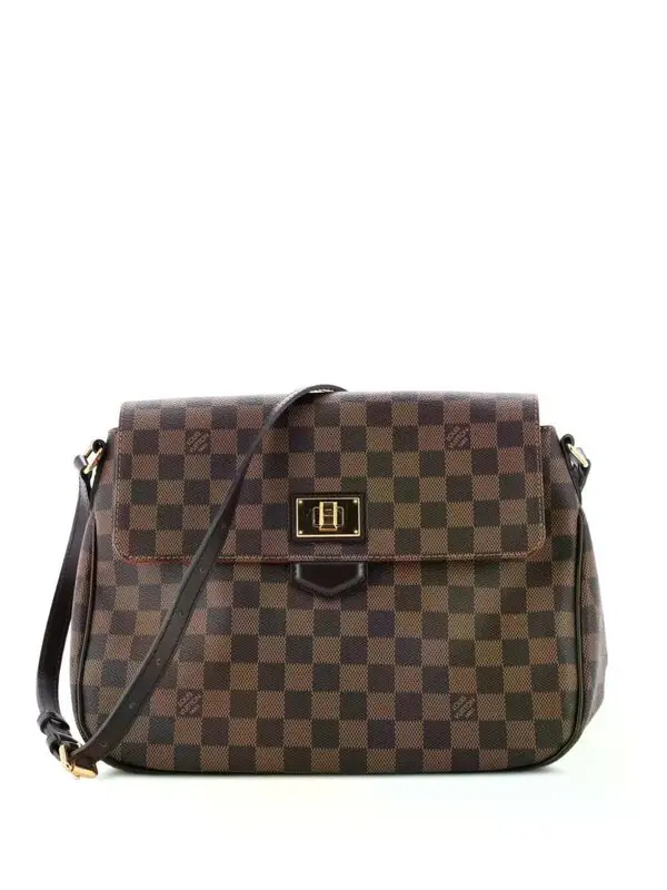 LOUIS VUITTON Damier Besace Rosebery Shoulder Bag - Brown