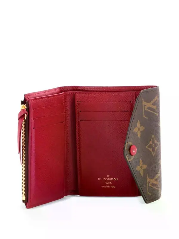LOUIS VUITTON Victorine Wallet Monogram Canvas Small Wallets