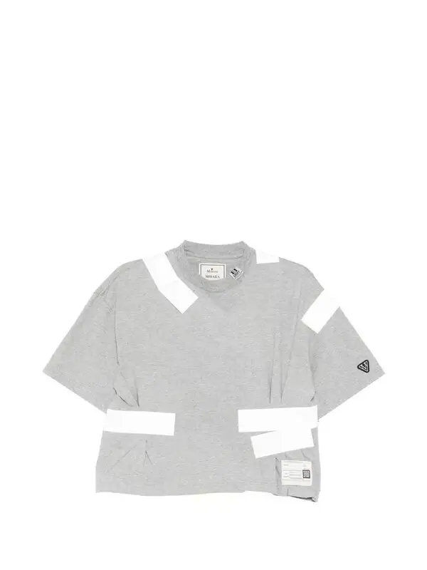 Mihara Yasuhiro Taped T-shirt - Grey
