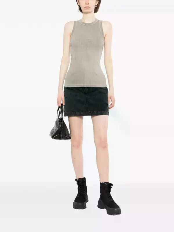 AGOLDE Leigh Ribbed Tank Top
