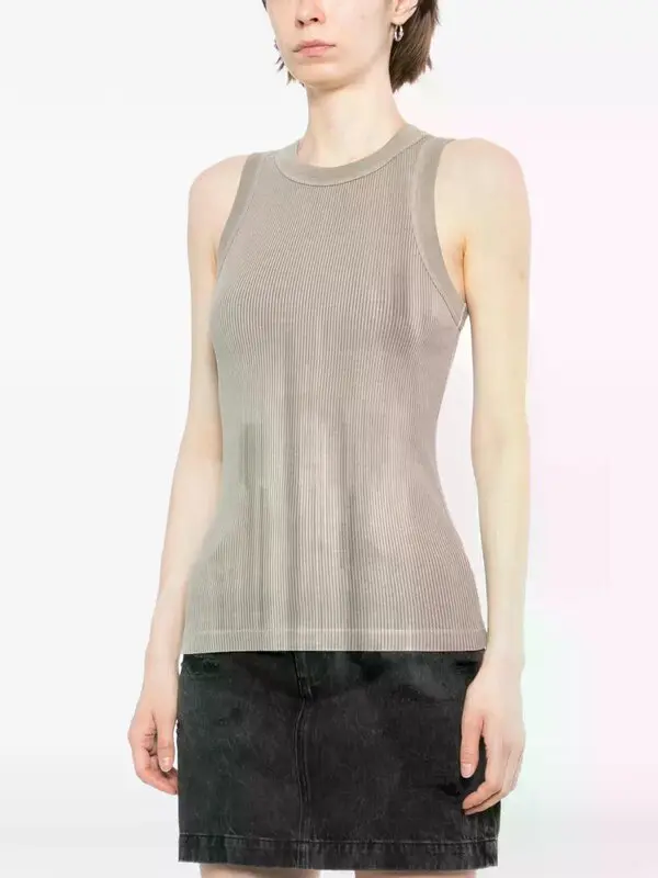 AGOLDE Leigh Ribbed Tank Top