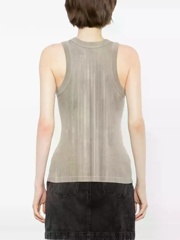 AGOLDE Leigh Ribbed Tank Top