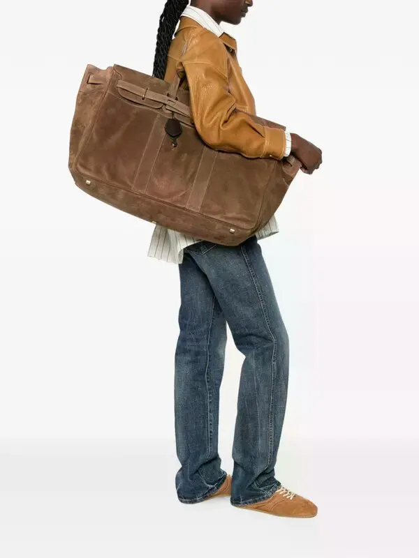 Brunello Cucinelli Suede Tote Bag