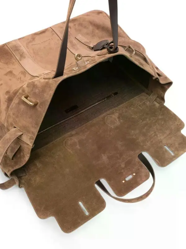 Brunello Cucinelli Suede Tote Bag