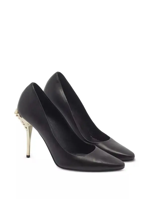 Versace Medusa Pointed-toe Pumps