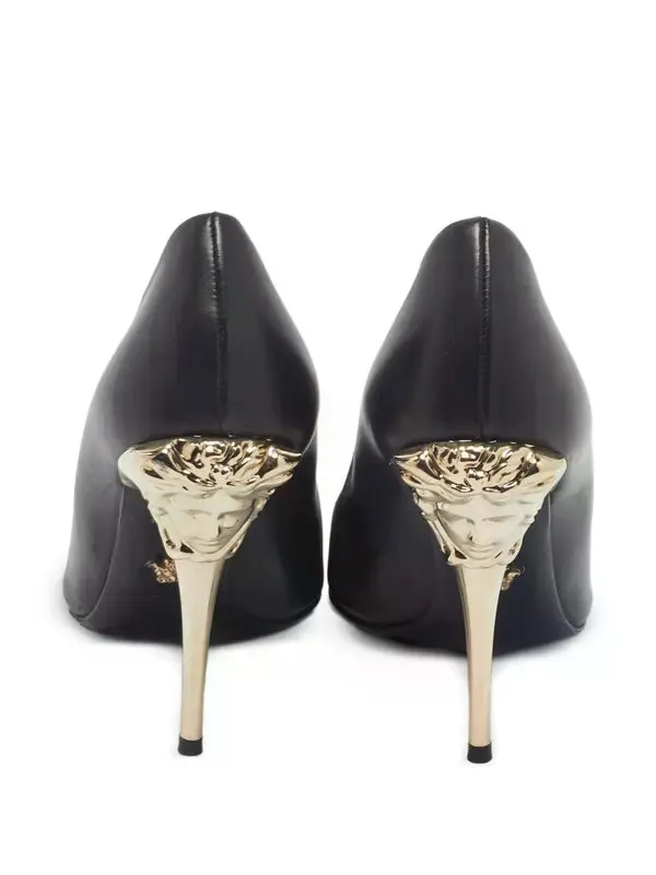 Versace Medusa Pointed-toe Pumps